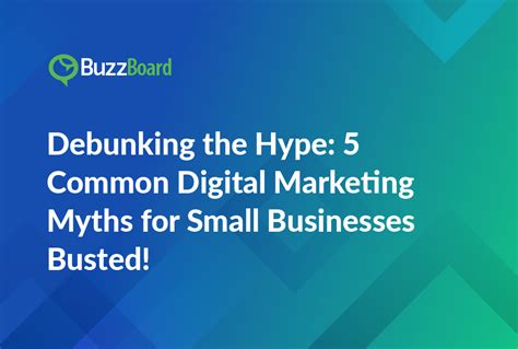 Digital Marketing Myths For Small Businesses