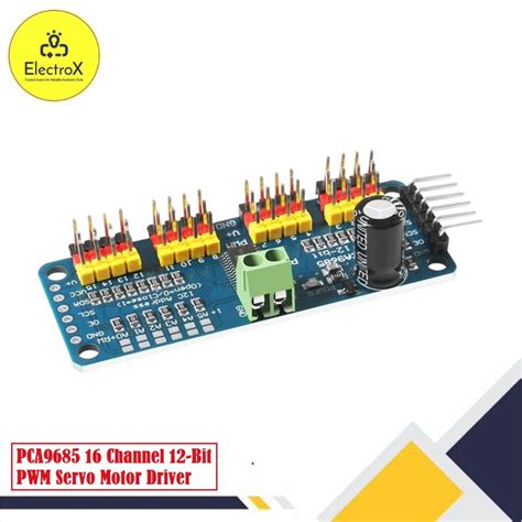 Pca9685 Pwm Servo Motor Driver Board Electroxbd