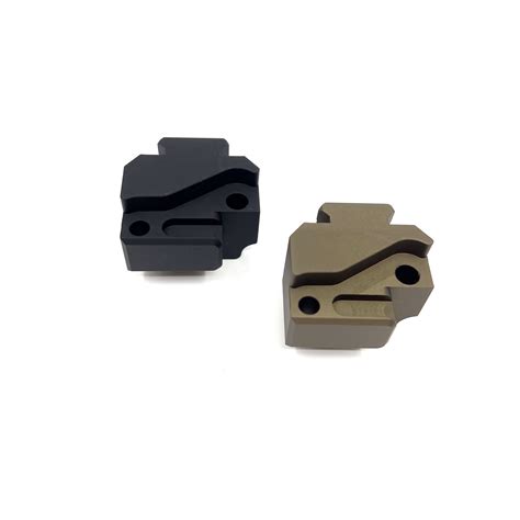 Airsoft Artisan M1913 Stock Adapter For Kwa Mp9 Tp9 Black Tan
