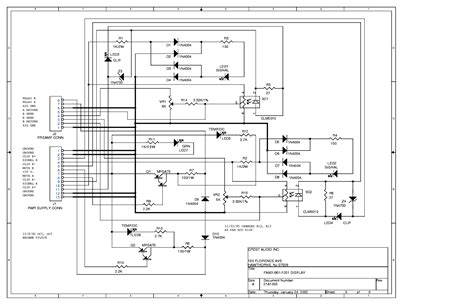 Schematic Power Amplifier Crest Audio Ca200 Circuit Diagram