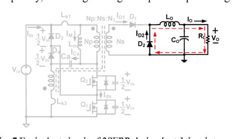 Figure 1 From A Novel Dual Switch Forward Converter With Input Current Ripple Reduction