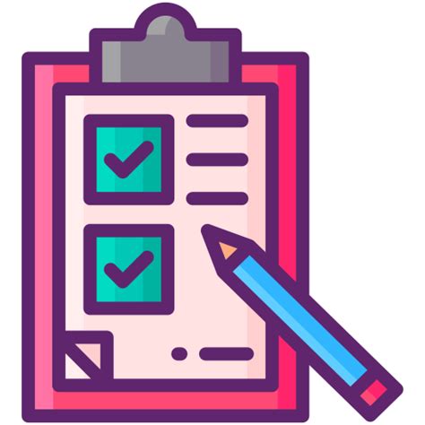 Task List Generic Outline Color Icon