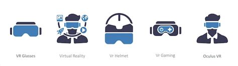 Premium Vector Vr Glasses Virtual Reality And Vr Helmet