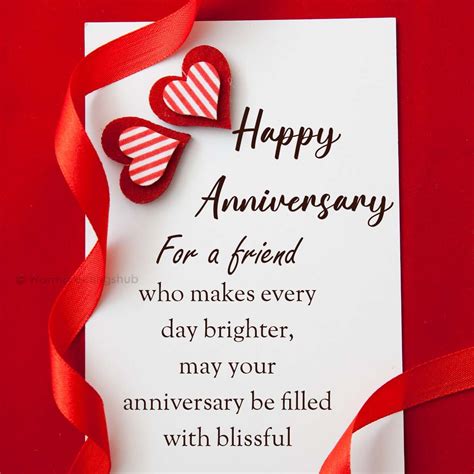 Happy Anniversary Friends Happy Wedding Anniversary Wishes For Friend