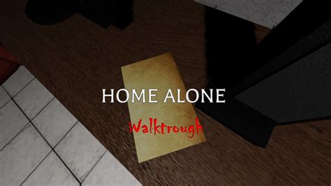 Home Alone Horror Roblox Walkthrough Youtube