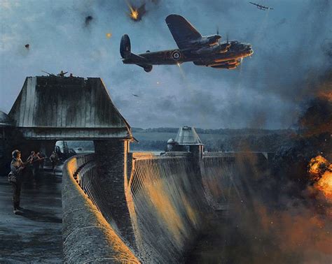 The Dambusters Last Moments Of The Möhne Dam By Robert Taylor