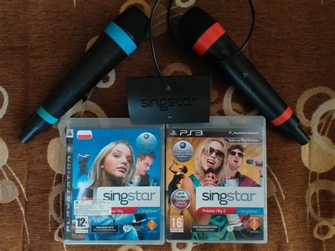 SingStar Polskie Hity PS3 Dwa Mikrofony Udanin Kup Teraz Na