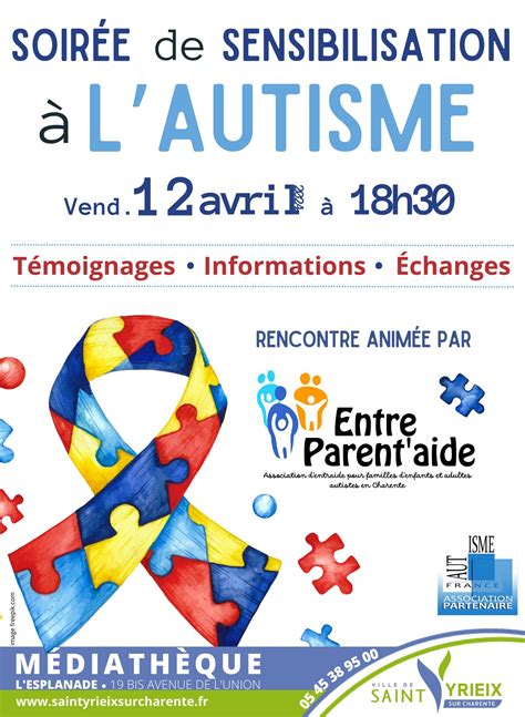 Soirée de sensibilisation à l autisme MDPH Charente