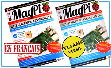 Le MagPi en Français est arrivé chez MC Hobby 1 L intelligence
