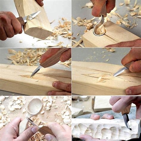 Diy Hand Chisel Wood Carving Tools Spoon Carving K Grandado