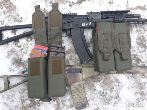 Подсумки под магазины ак/вал купить в Тольятти | Хобби и отдых | Авито