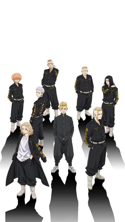 Tokyo Revengers Anime Characters Hd Phone Wallpaper Rare Gallery