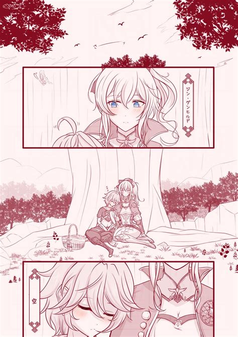 Aether And Jean Genshin Impact Drawn By Sakana Kei Danbooru