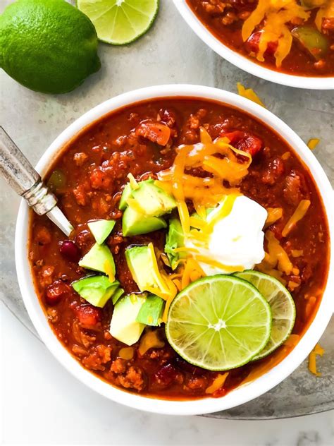 Classic Homemade Chili Recipe Fettys Food Blog