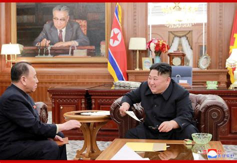 金正恩收到特朗普的亲笔信 国际 人民网