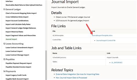 OKC Finance Helpdesk FBDI Oracle Upload Knowledge Base