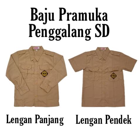 Jual Seragam Sekolah Sd Pramuka Penggalang Pramuka Penggalang