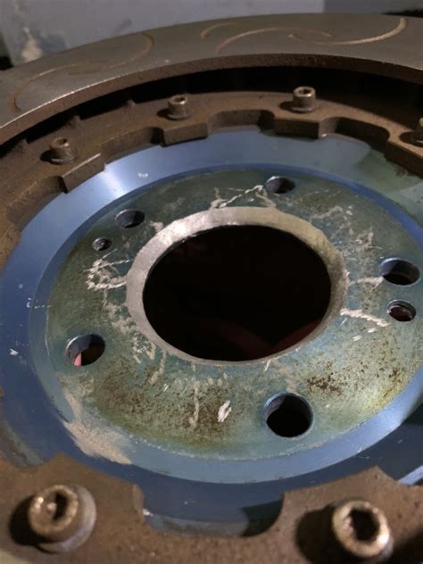 브레이크 캘리퍼 교환2탄 경량디스크 허브에 맞추기 네이버 블로그