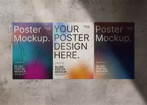 Poster Frame Mockup With Book — Blank Mockup Item