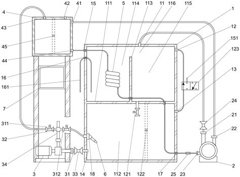 一种基坑真空深井降水抽排一体的机械泵组的制作方法