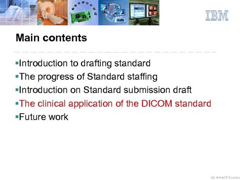 Debriefing On Dicom Standard Of China Goldisc Dicom
