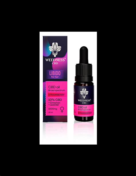 Weedness Cbd Aceite De Cbd Premium Libido Para Ella Broad Spectrum 10