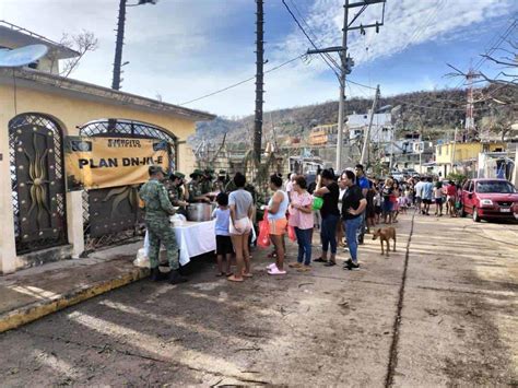 Aumenta A 45 Muertos Y 47 Desaparecidos Las Víctimas Por Huracán Otis