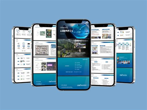 충남대 소재화학 연구소 소개 Ppt디자인 Ppt·인포그래픽 포트폴리오 크몽