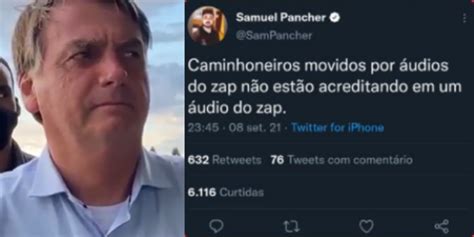 Caminhoneiros Bolsonaristas Que Paralisaram Viram Meme Após áudio