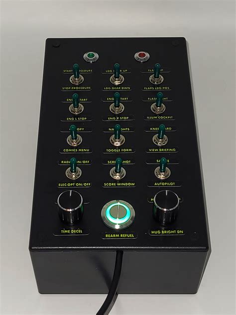 Pc Usb Button Box 29 Functions For Dcs Including Labels Sheet 12