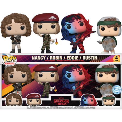 Bems Stranger Things Pop 4pk Special Edition