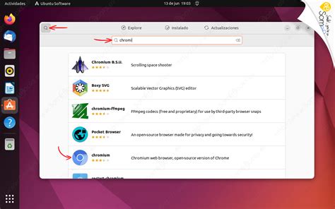 Instalar Chromium la versión libre de Google Chrome sobre Ubuntu 22