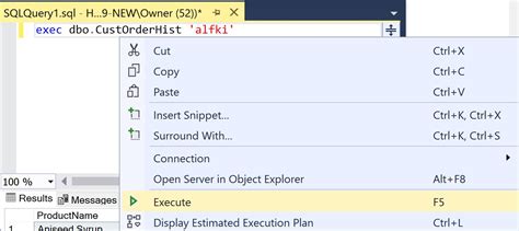 hodentekhelp what happened to the query debugger icon in sql server