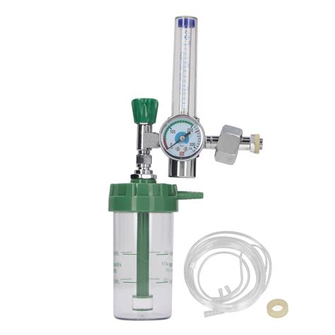 Oxygen Inhaler With G34 Internal Thread Russian Connector Oxygen Gauge
