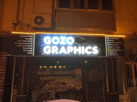 Business Gozo Graphics Print Signage Cnc