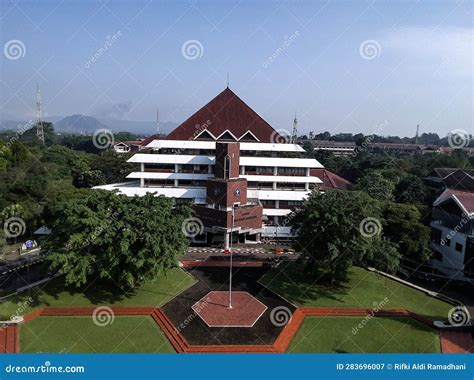 Rectorate Builiding Of Ipb University Bogor Indonesia Stock Image