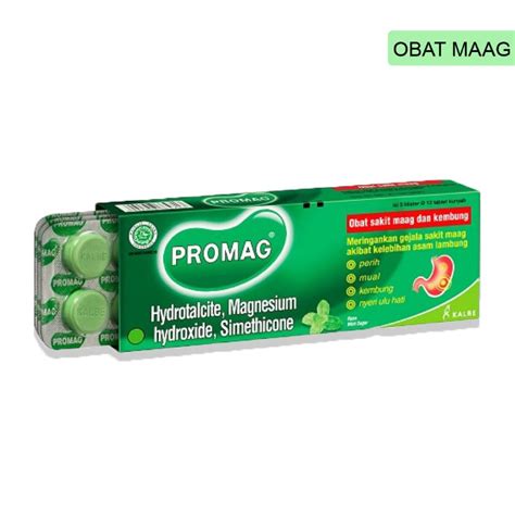 Jual Promag Obat Maag Tablet Shopee Indonesia