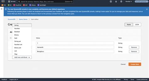 Creating JSON Formatted Data File Using DynamoDB And VI Editor DevelopersIO