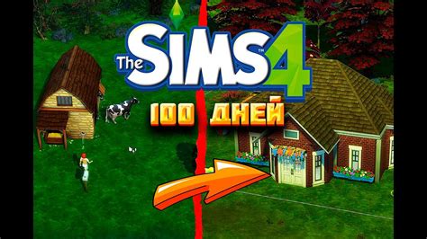 100 ДНЕЙ ХАРДКОРА В СИМС 4 The Sims 4 без денег Youtube
