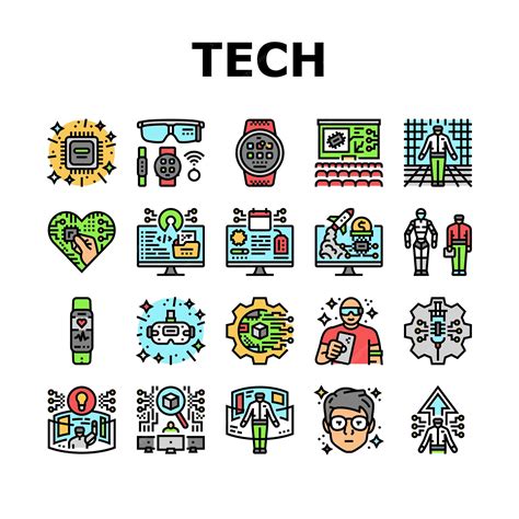 premium vector tech enthusiast geek nerd man icons set vector