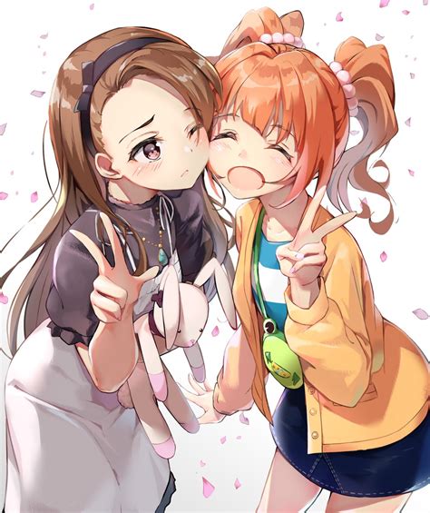 「やよいand伊織アイドルマスター 」高月 くぶのイラスト
