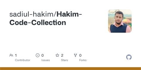 Github Sadiul Hakim Hakim Code Collection