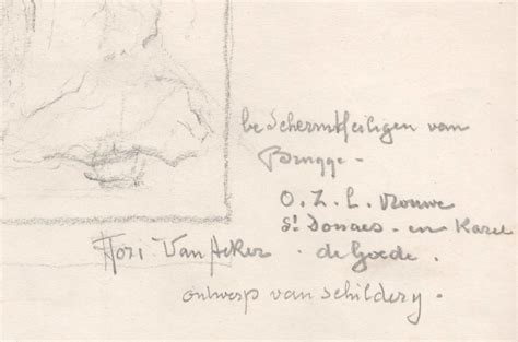 Buy Sketch On Paper By The Belgian Artist Flori Van Acker