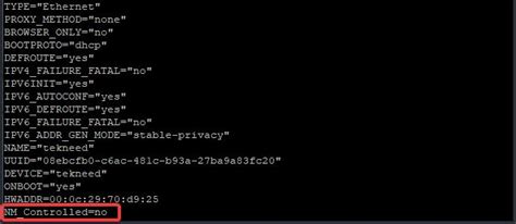 Disable NetworkManager In RHEL 8 Use Legacy Network