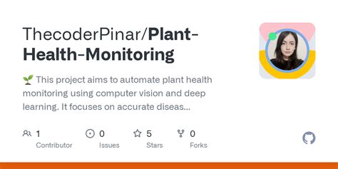 GitHub ThecoderPinar Plant Health Monitoring This Project Aims To