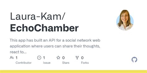 Github Laura Kam Echochamber