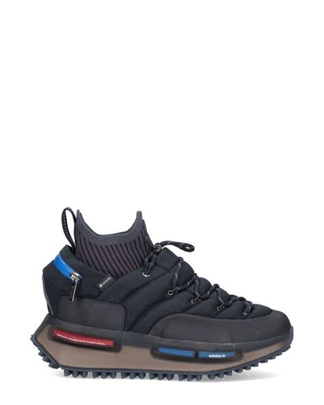Moncler Genius Moncler X Adidas Nmd S1 Lace Up Sneakers In Blue Lyst