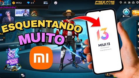 XIAOMI ESQUENTANDO E TRAVANDO NO FREE FIRE SOLUÇÃO YouTube