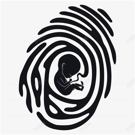 指纹里的胎儿png图片免费下载 素材muatswa 88icon
