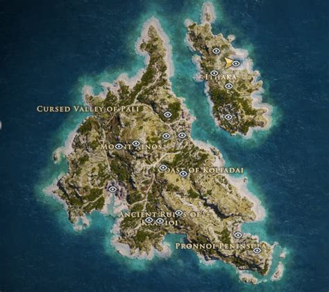 Assassins Creed Odyssey Historical Locations Maps In Progress
